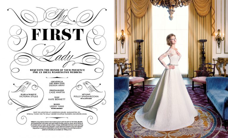 From the Archives: Wedding Gowns Fit For a First Lady - Washingtonian