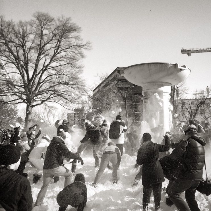 Epic DC Snowball Fight Was Epic - Washingtonian