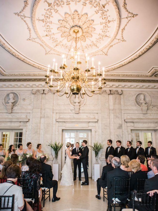 Copper and Greenery Turn This Classic DAR Wedding into Something Much ...
