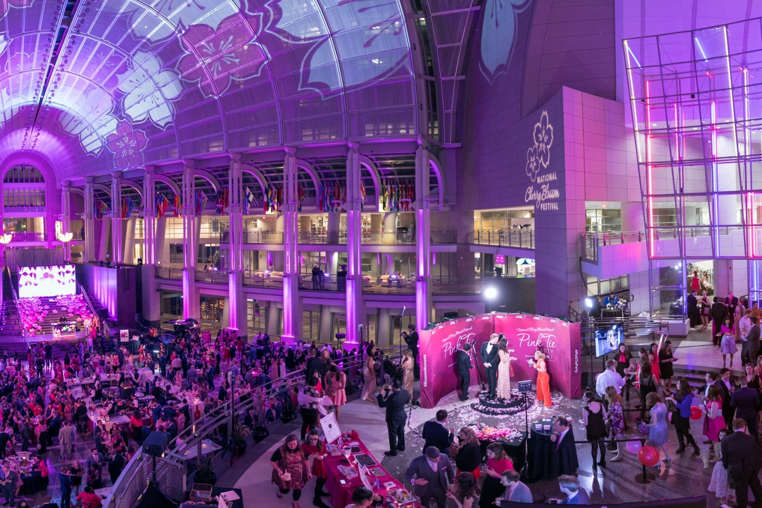Pink Tie Party Kicks Off Cherry Blossom Season - Washingtonian