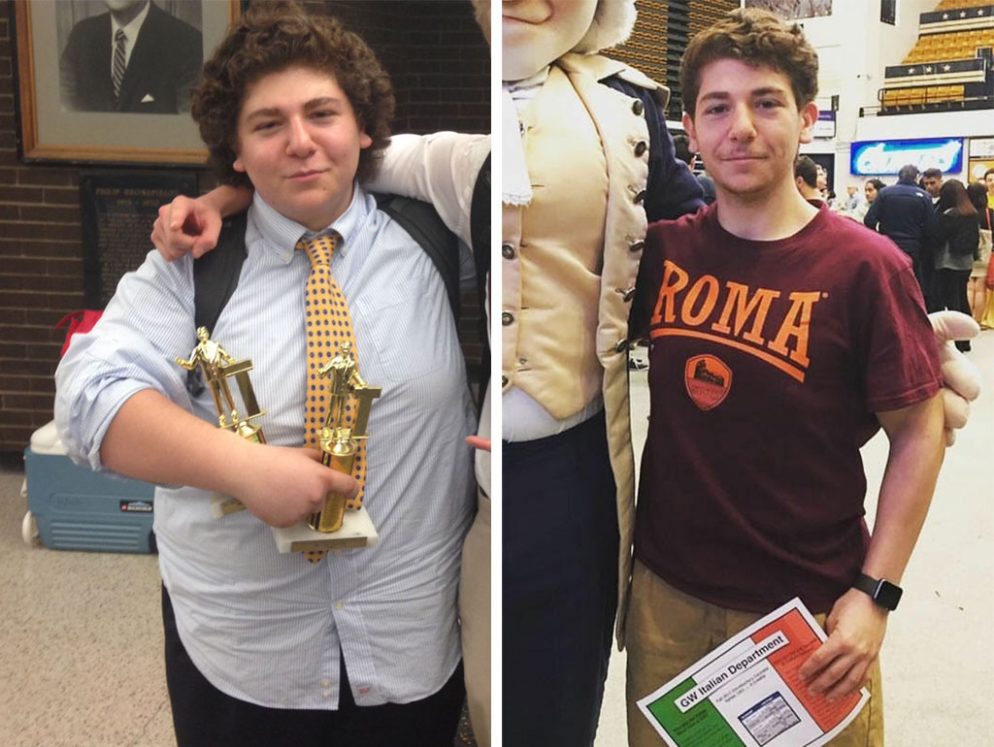 How I Got This Body: The GW University Student Who Lost 115 Pounds His ...