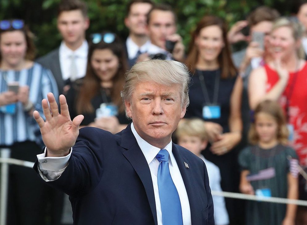 What Donald Trump Would Look if He Actually Had a Chin - Washingtonian