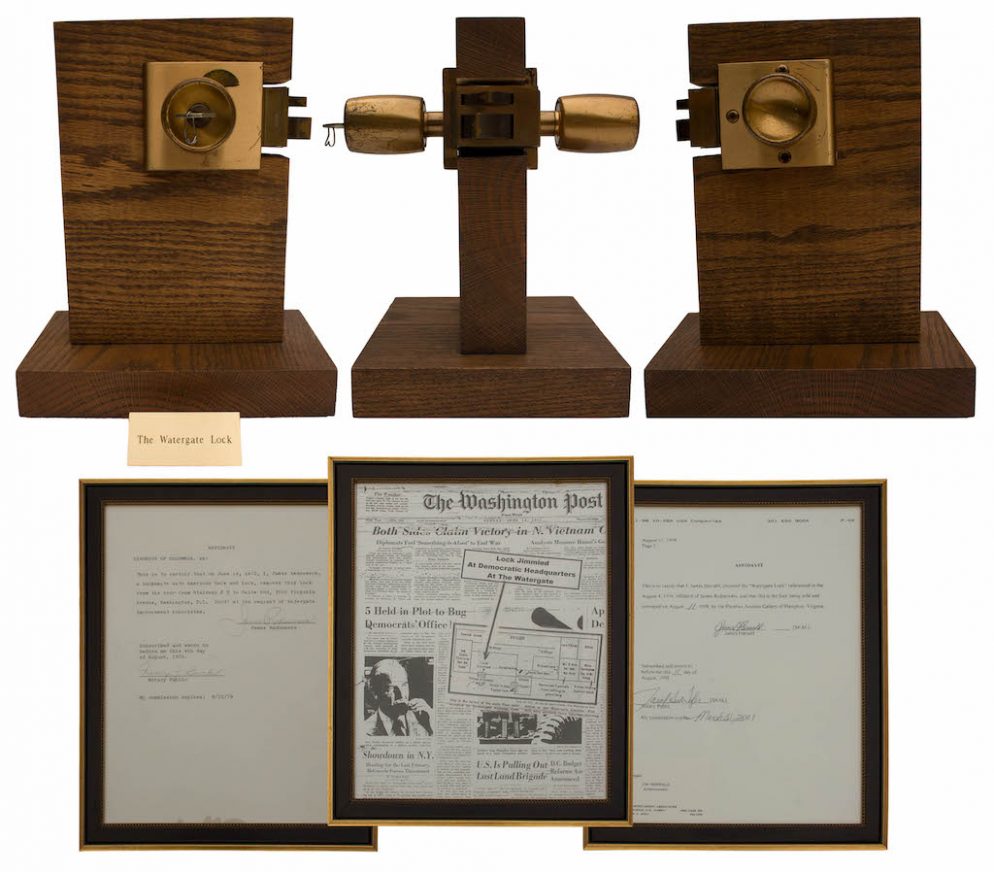 You Can Own the Door Lock That Started Watergate - Washingtonian