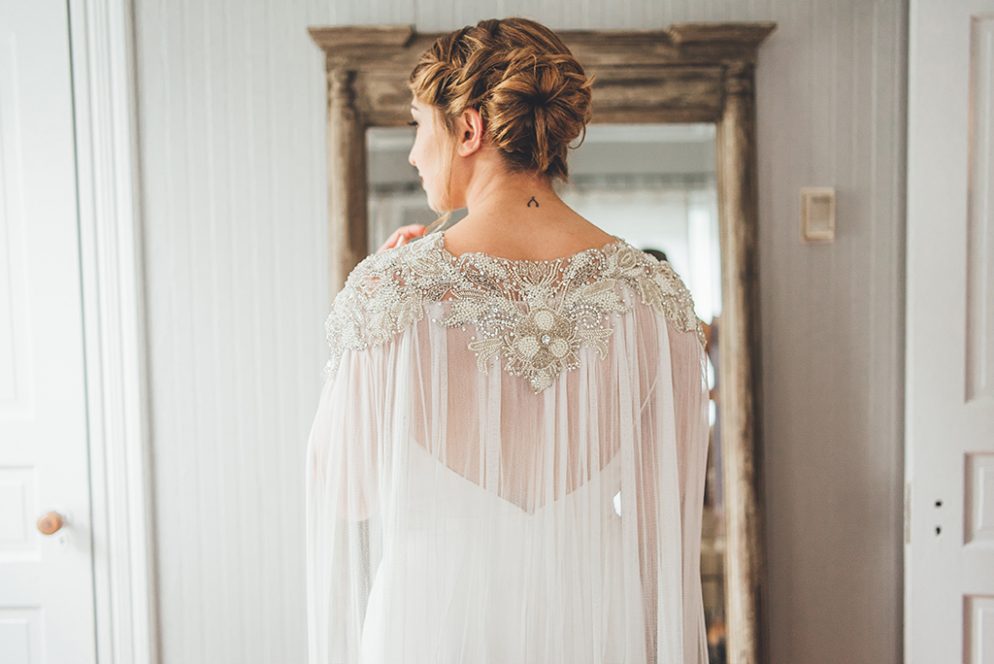 This Virginia Bride Stole The Show With A Stunning Embroidered Wedding ...