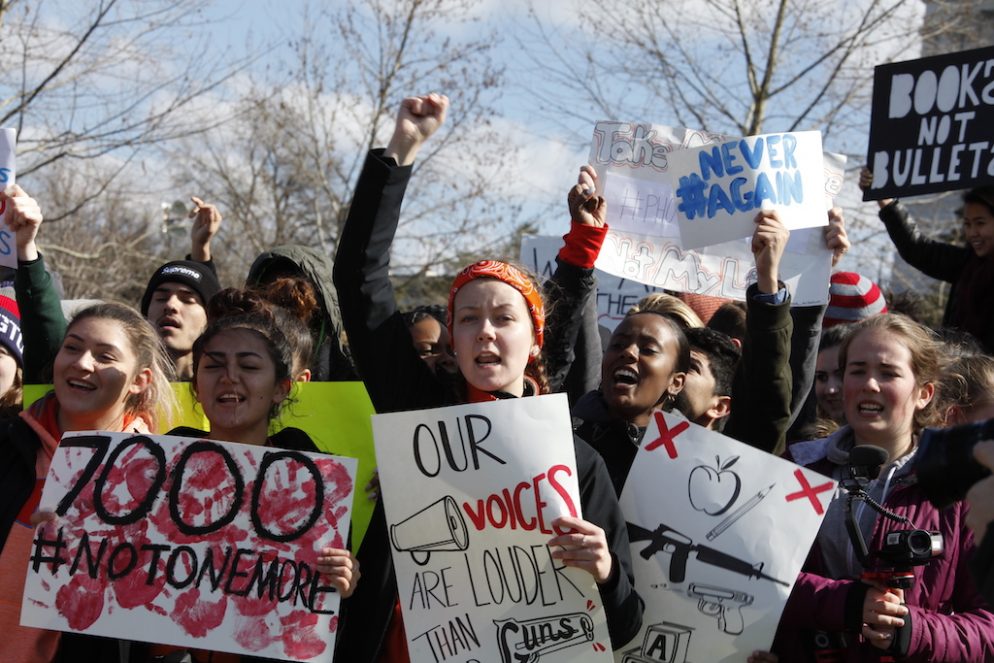 “Louder Than Guns”: DC Kids Walk Out of School - Washingtonian