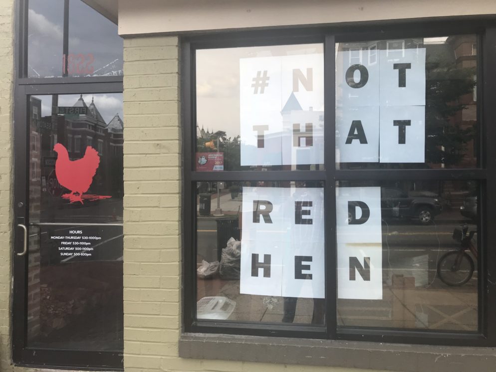 Read the Messages and Threats Sent to the Wrong Red Hen - Washingtonian