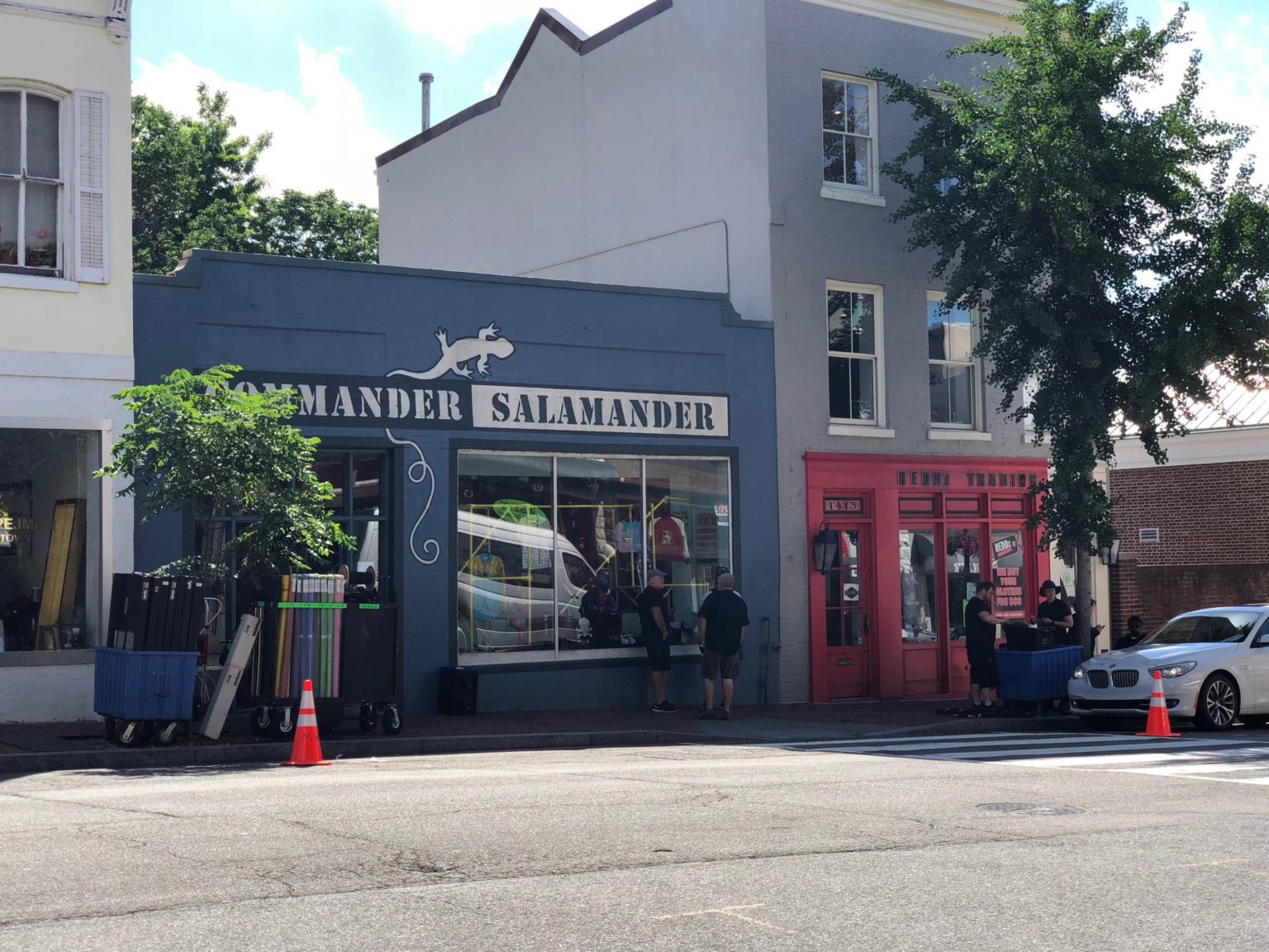 Commander Salamander Makes a Surprise Return For “Wonder Woman” Filming ...