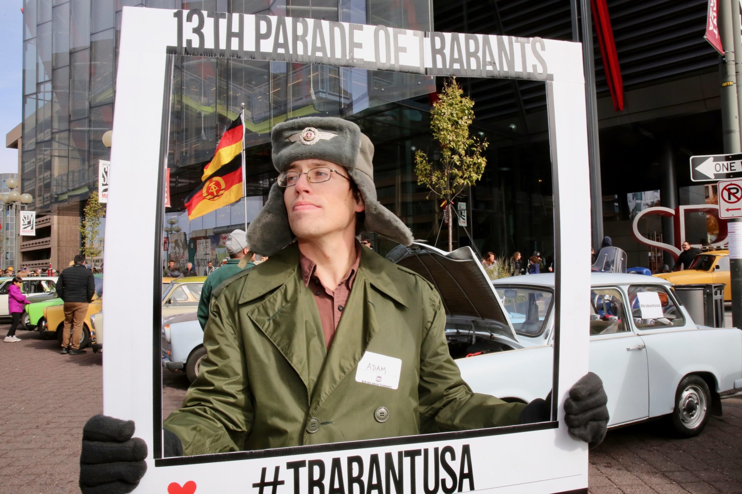 PHOTOS: The Trabant Parade Brought East German Cars to the Spy Museum ...