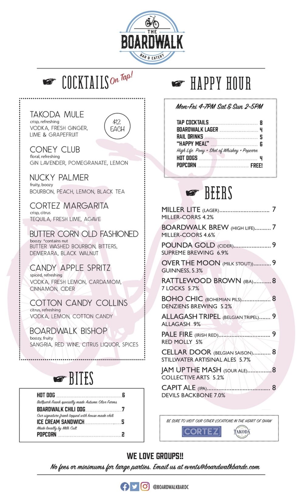 Penn Quarter’s Boardwalk-Themed Bar Opens Tonight With Candy Apple ...
