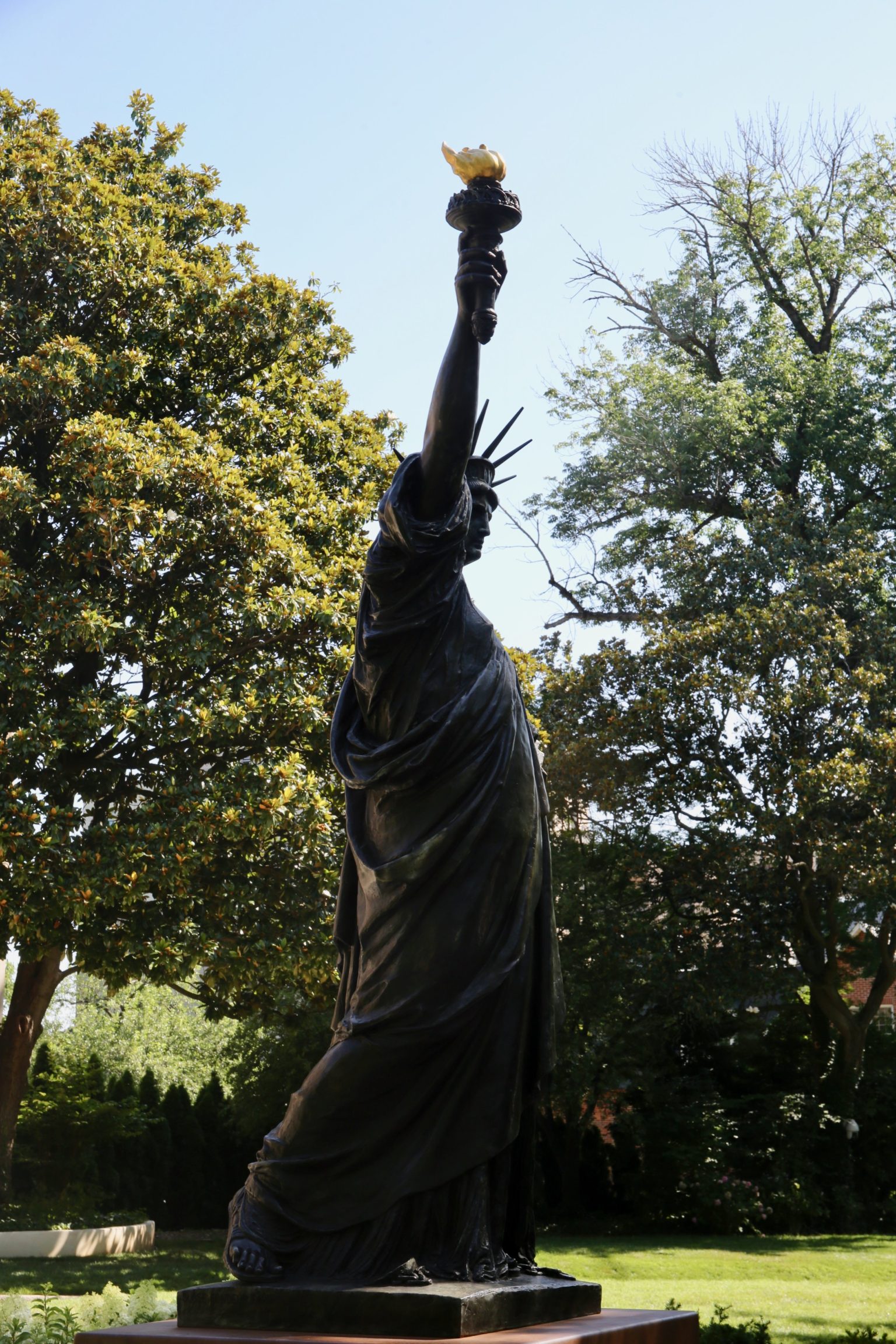 (Li’l) Lady Liberty Is Unveiled in DC on Bastille Day - Washingtonian