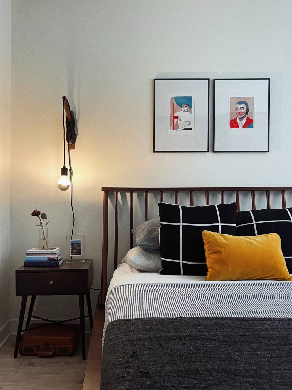 This Shaw Studio Comes With Midcentury Vibes and a DIY Faux-Limewash ...
