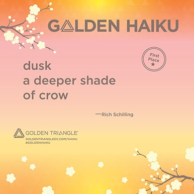 Golden Triangle’s / Haiku Signs Have Returned Like / Migrant Birds in ...