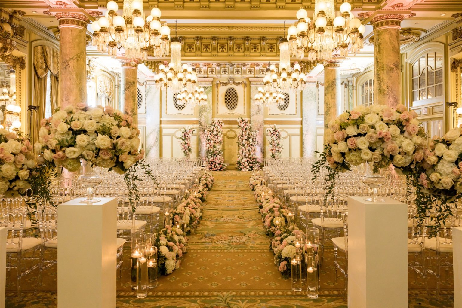 A Pink and Gold Wedding at the Willard InterContinental - Washingtonian