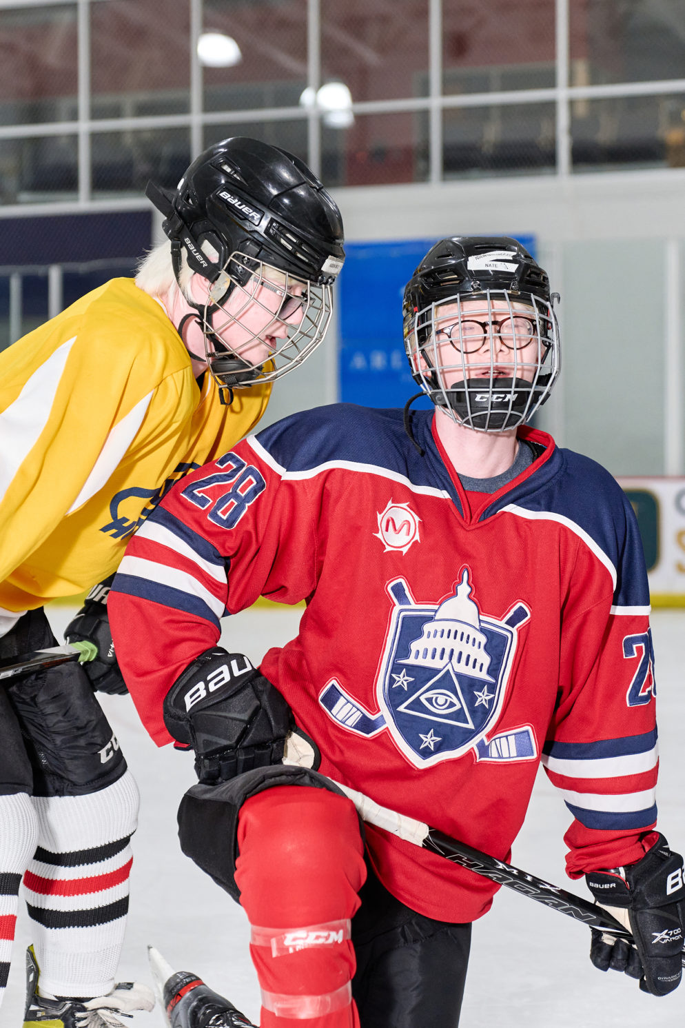 Blind Hockey Players Are Facing Off in the Rink