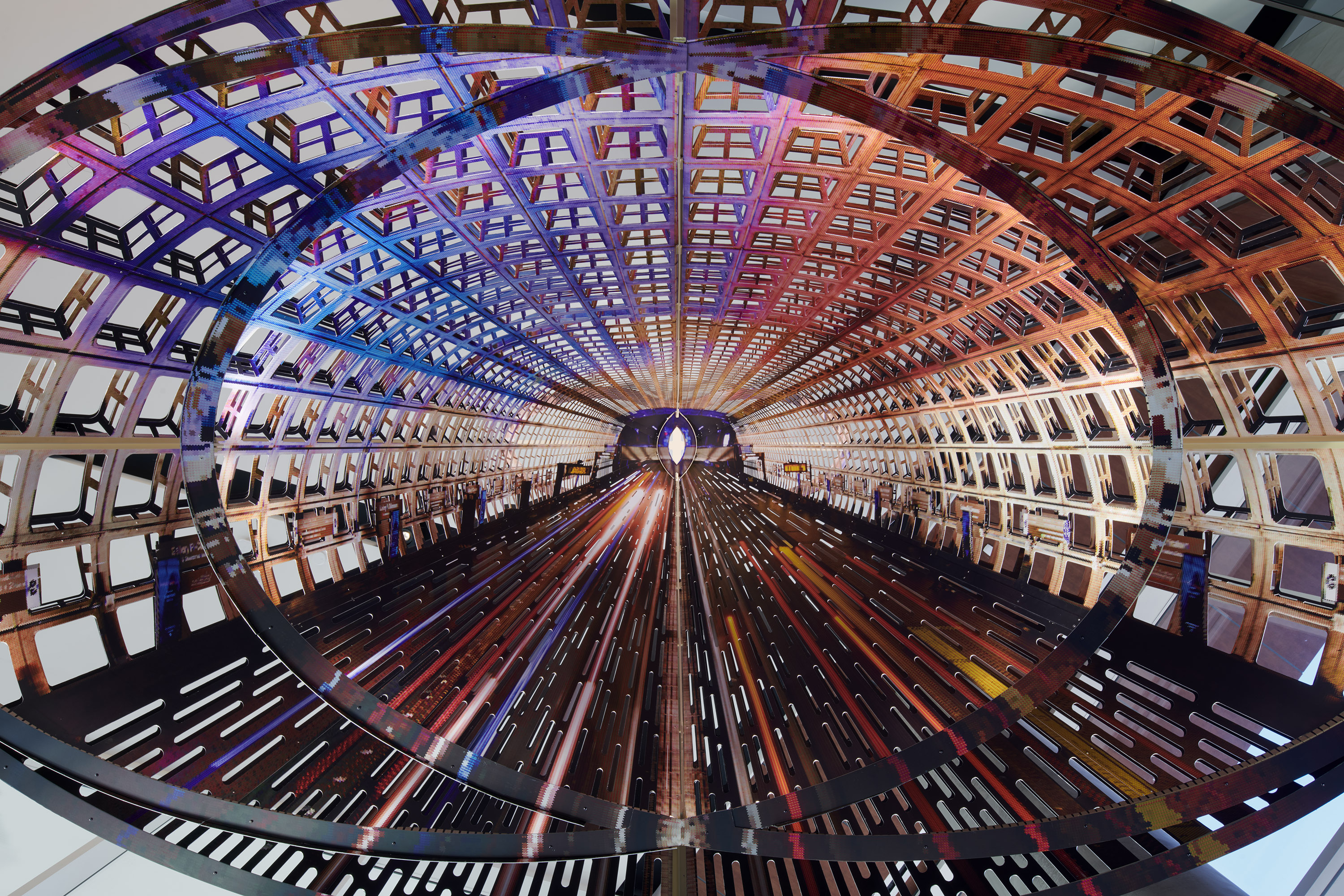 WMATA’s Trippy Installation Feels Like You’re Inside a Metro Tunnel ...