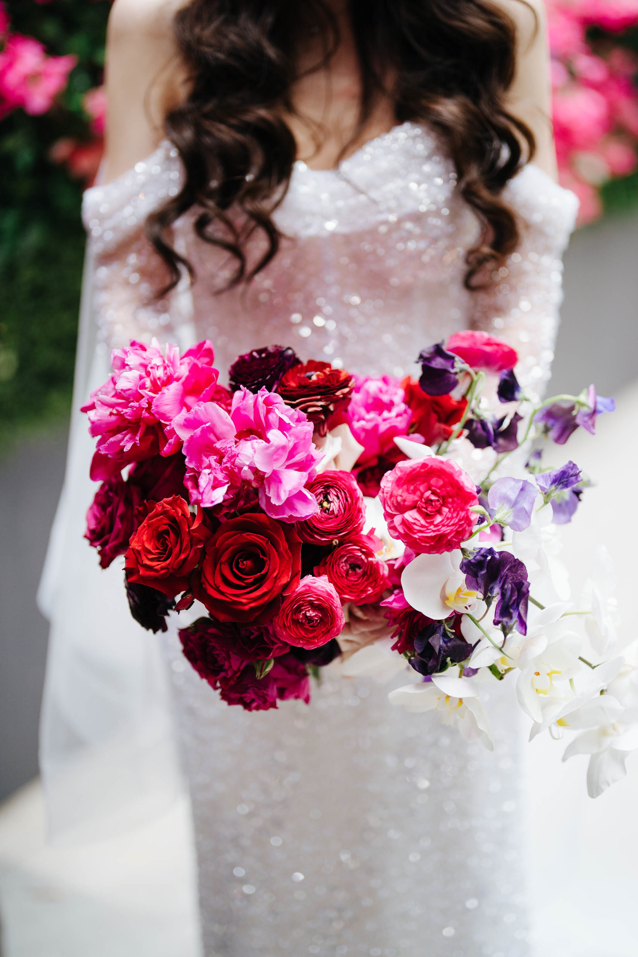 A Hot-Pink Rooftop Wedding With Late-Night Shake Shack