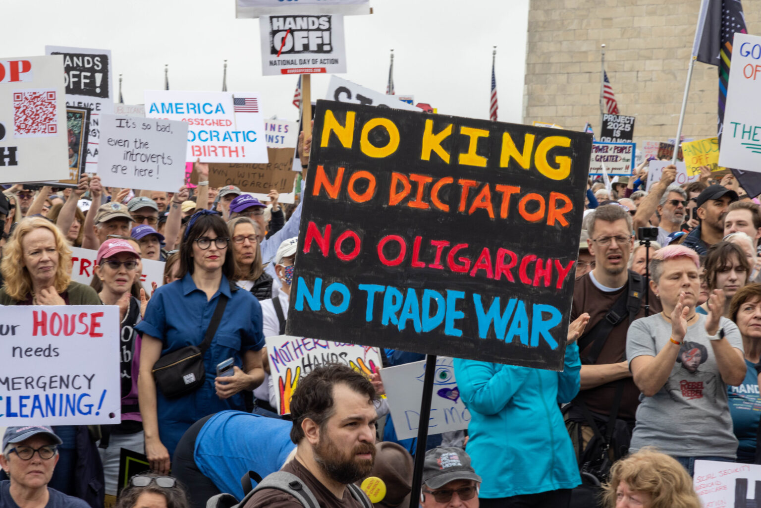 Organizers Say More Than 100,000 Expected for DC’s No Kings Protest ...