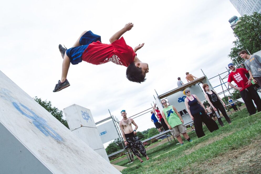A Parkour Playground Is Taking Over the National Building Museum ...